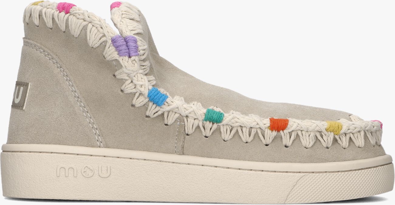 Beige MOU Enkellaarsjes MU.SW211047A | Assem