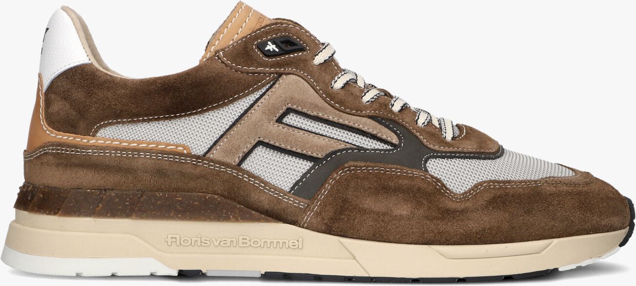 Cognac FLORIS VAN BOMMEL Lage sneakers SFM-10153 DE RUNNER | Assem