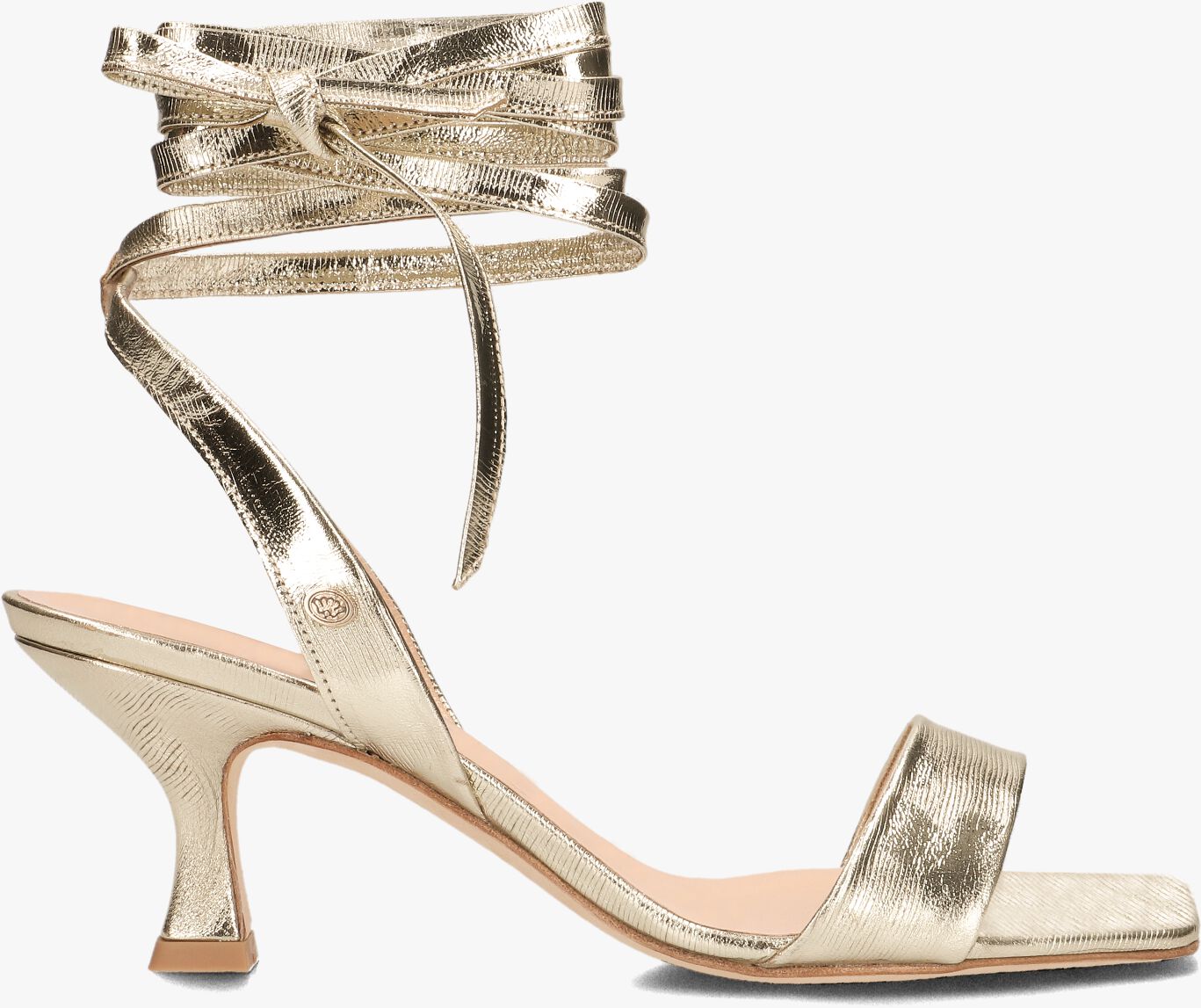 Gouden FRED DE LA BRETONIERE Sandalen IZA WRAP | Assem