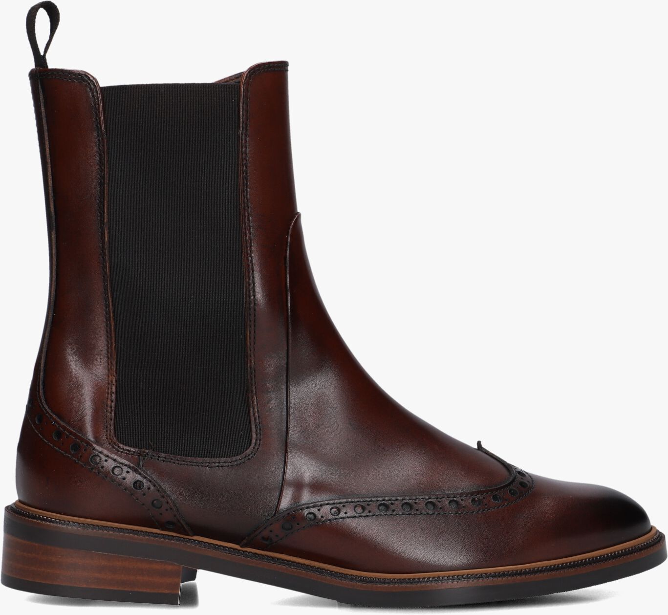 Bruine PERTINI Chelsea boots 32068 | Assem