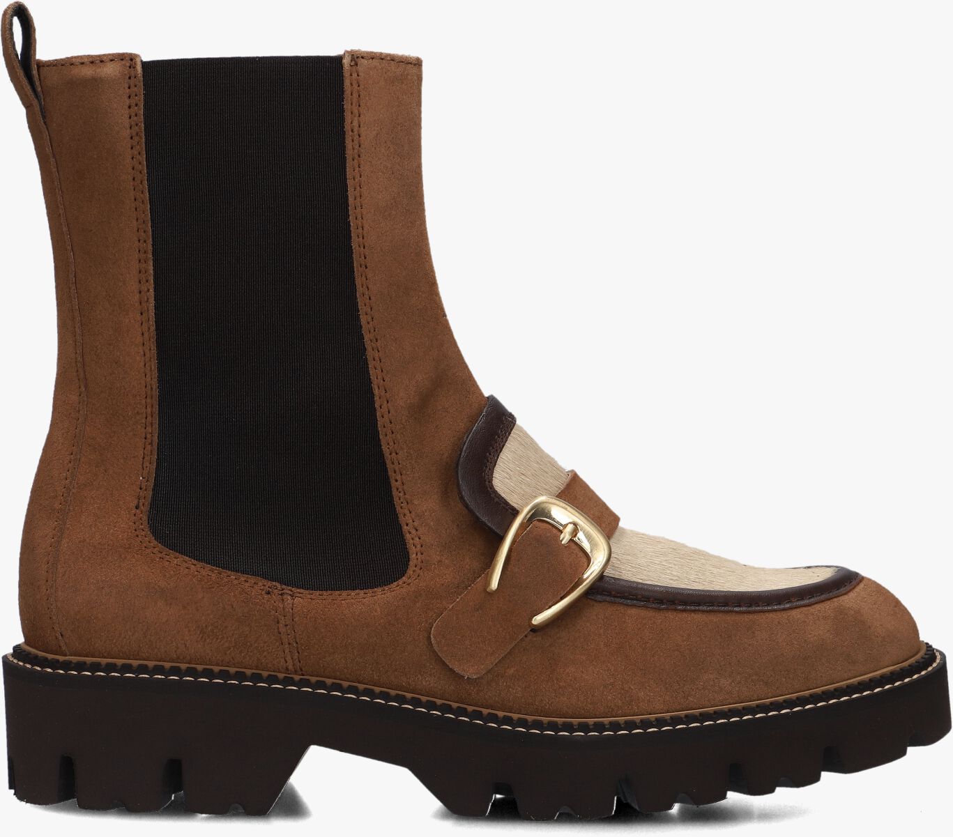 Bruine PERTINI Chelsea boots 33119 | Assem