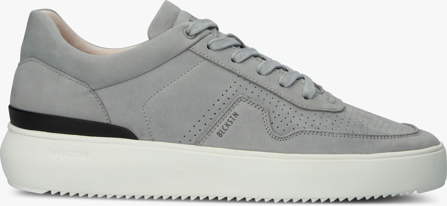 Grijze BLACKSTONE Lage sneakers MARBLE COLTON | Assem