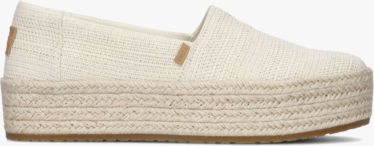 Beige TOMS Espadrilles VALENCIA LUREX | Assem