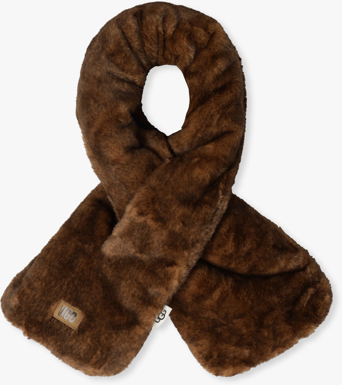 Bruine UGG Sjaal FAUX FUR PULL THRU SCARF | Assem
