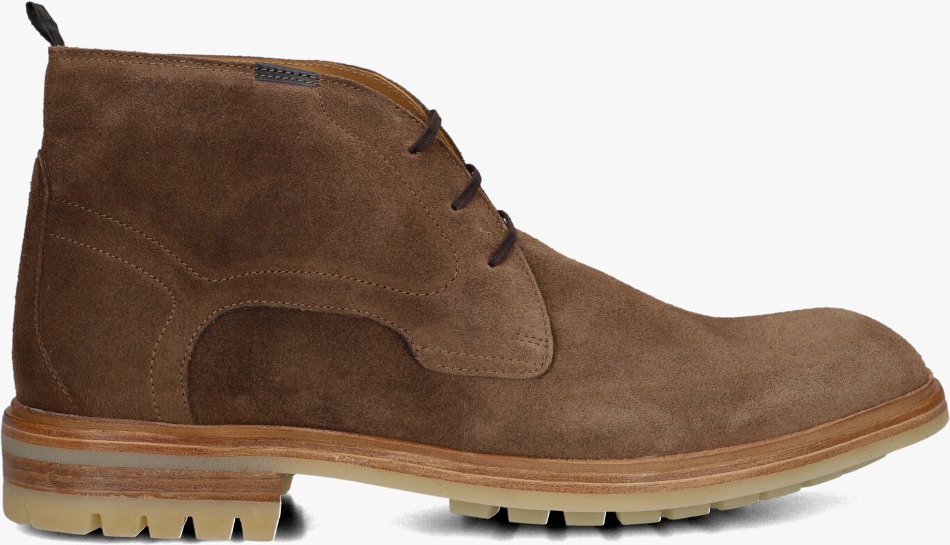 Cognac FLORIS VAN BOMMEL Veterschoenen SFM-50147 | Assem
