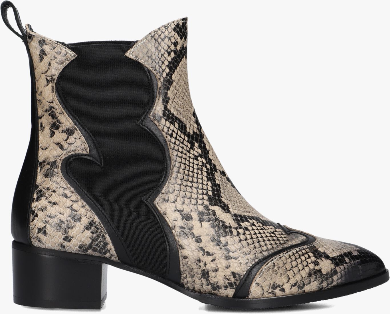 Zwarte PERTINI Chelsea boots 33028 | Assem