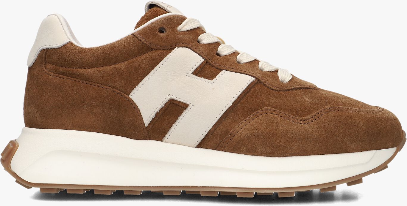 Cognac HOGAN Lage sneakers H641 ALLACCIATO H PATCH | Assem