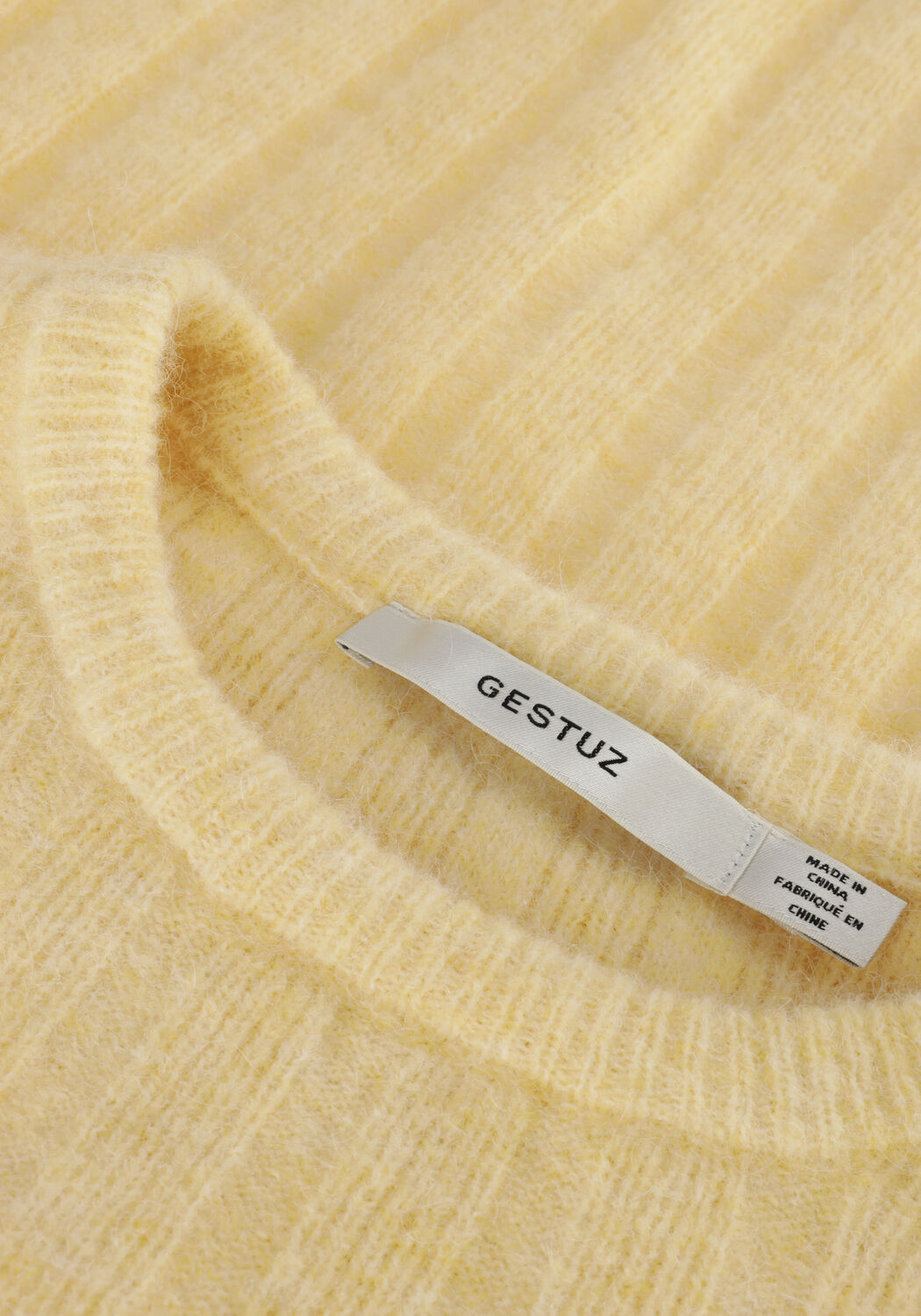 Gele GESTUZ Trui ALPHA TEE | Assem