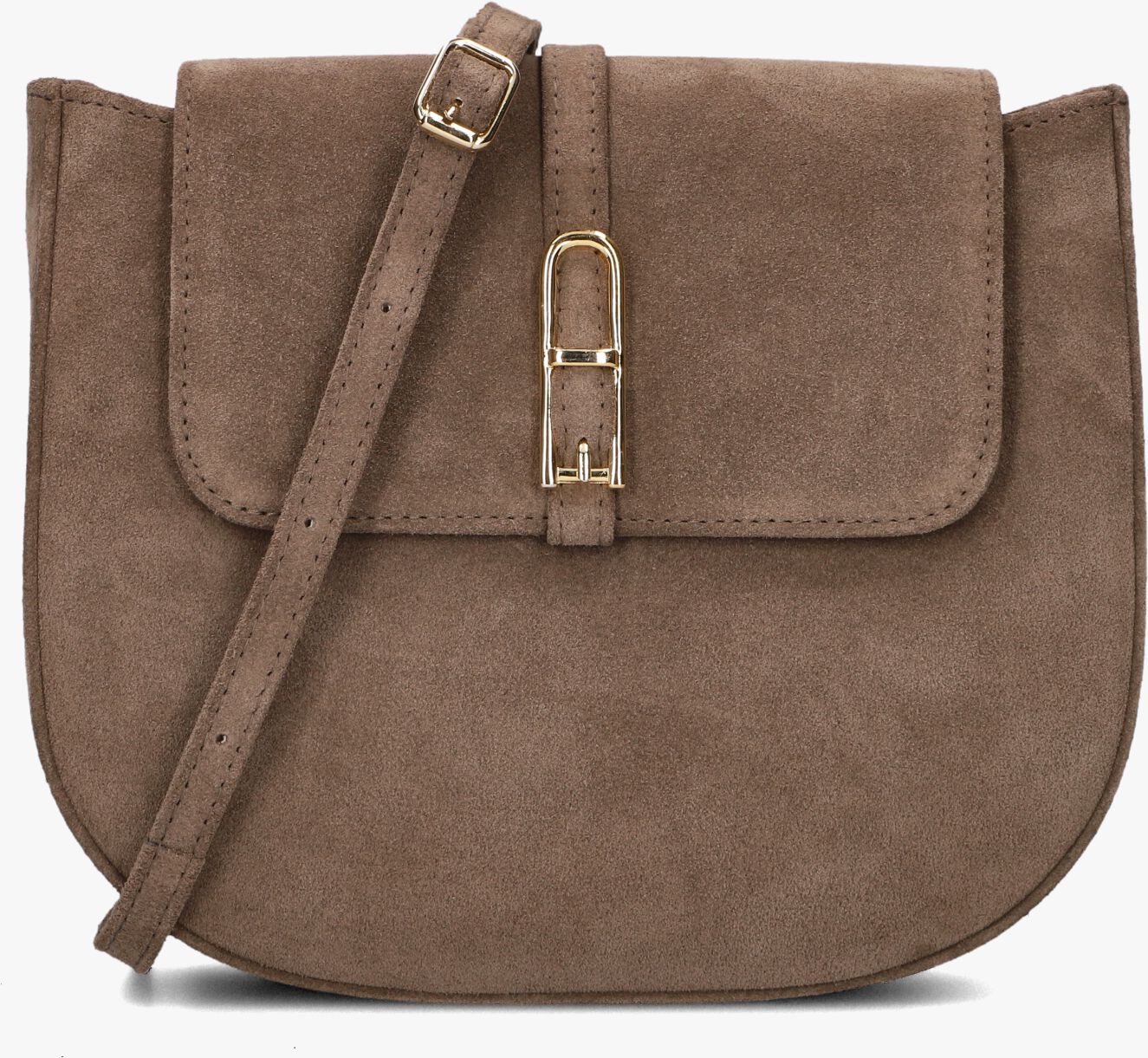 Taupe UNISA Schoudertas ZELGA | Assem