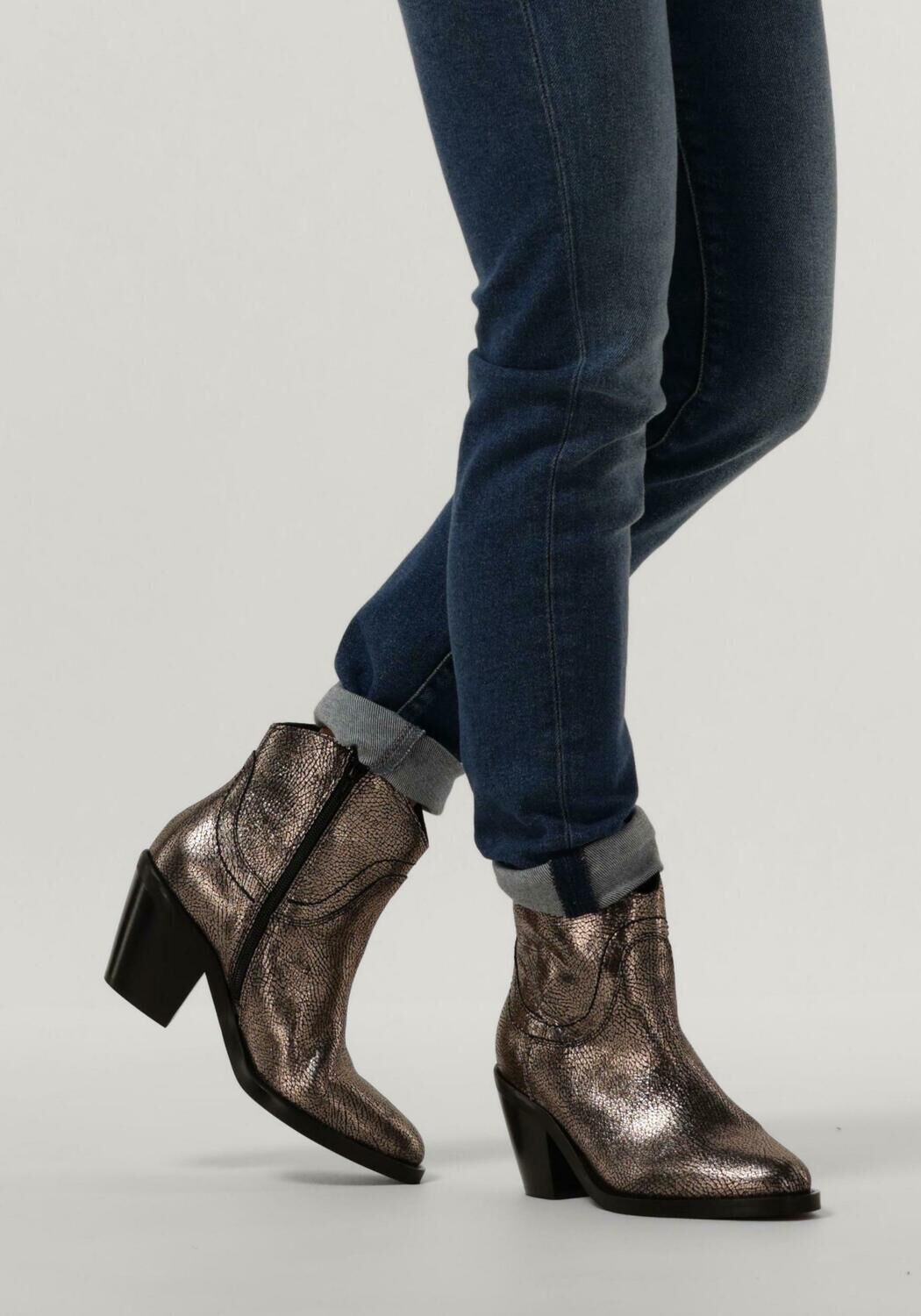 Gouden VIA VAI Enkellaarsjes MARA DENVER | Assem