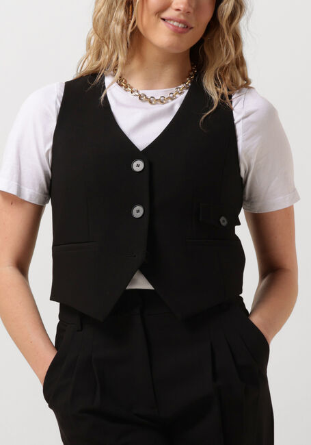 Zwarte CO'COUTURE Gilet VOLA TAILOR VEST | Assem