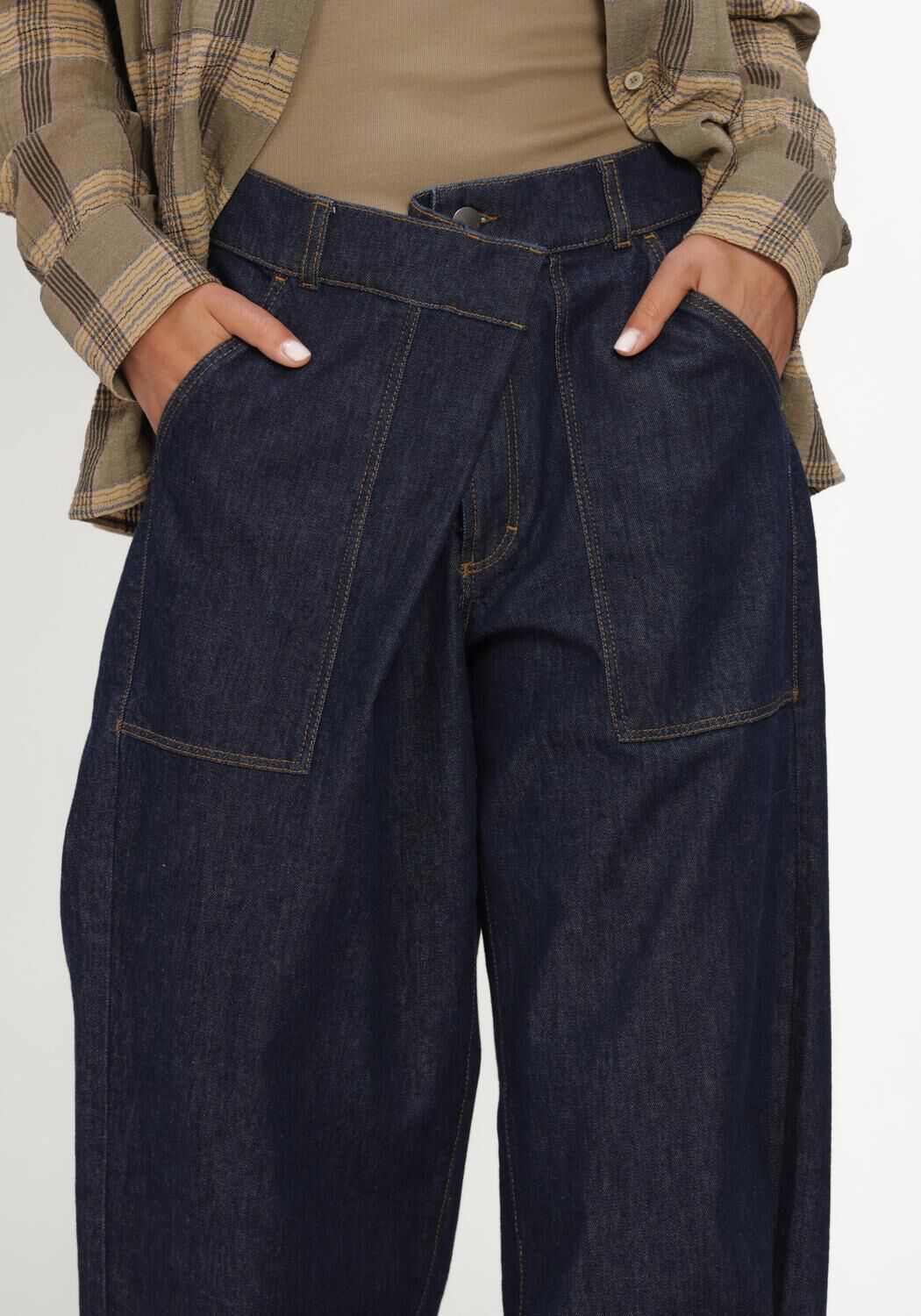 Khaki LUISA CERANO Top AUTHENTIC-DENIM | Assem