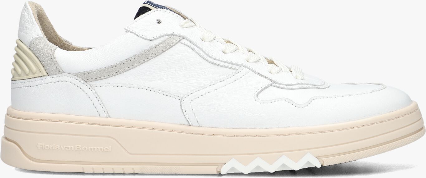 Witte FLORIS VAN BOMMEL Sneakers SFM-10166 DE OKKER | Assem