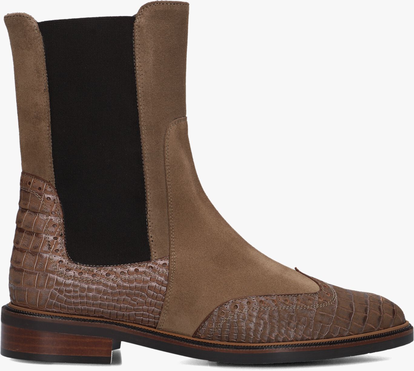 Taupe PERTINI Chelsea boots 33063 | Assem