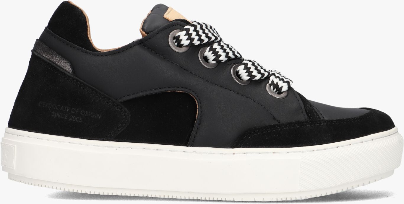 Zwarte SHABBIES Lage sneakers RAGY CHUNKY | Assem