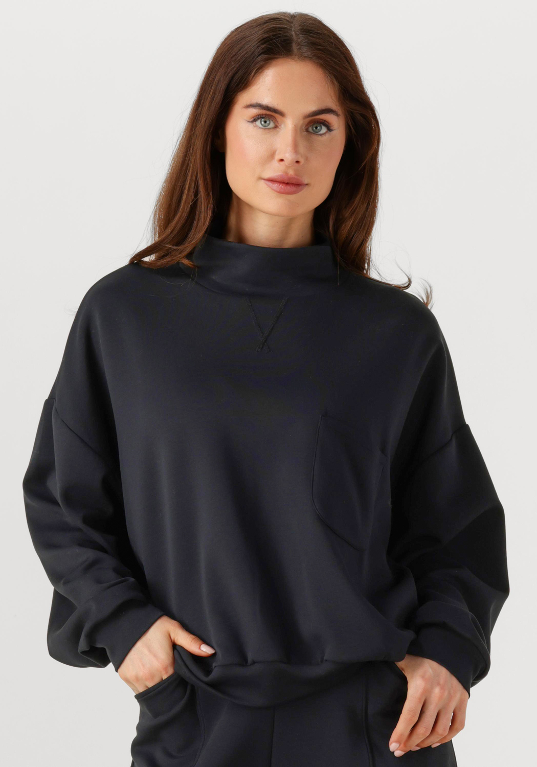 Zwarte PENN & INK Sweater SWEATER W25T1198 | Assem