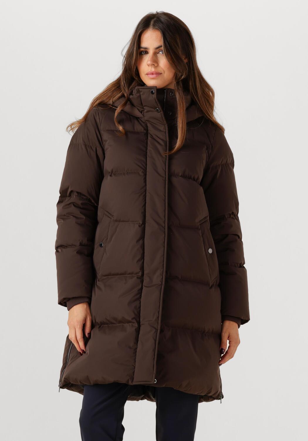 Bruine WOOLRICH Gewatteerde jas KELLY JACKET | Assem