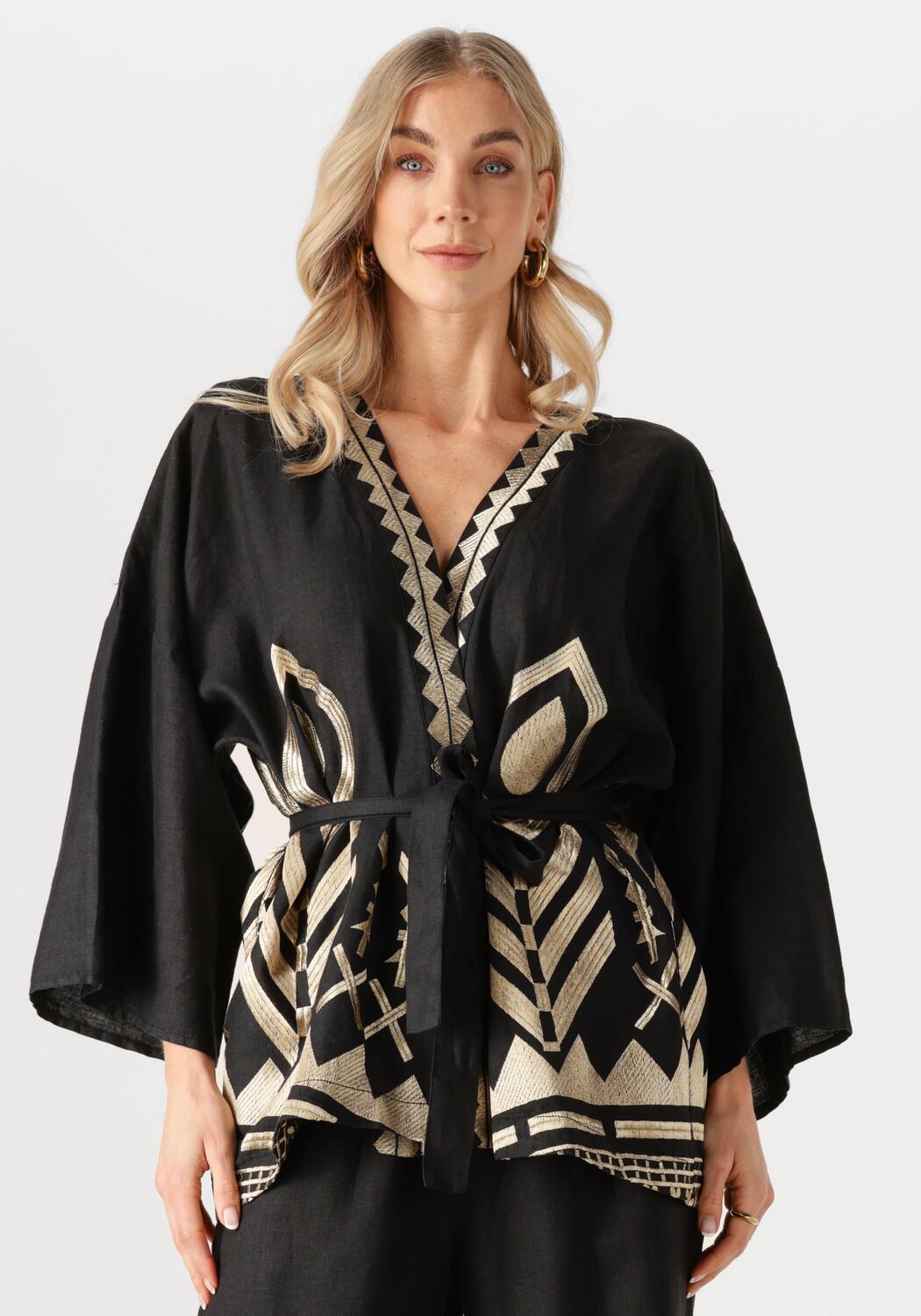 Zwarte GREEK ARCHAIC KORI Blouses 260184 | Assem