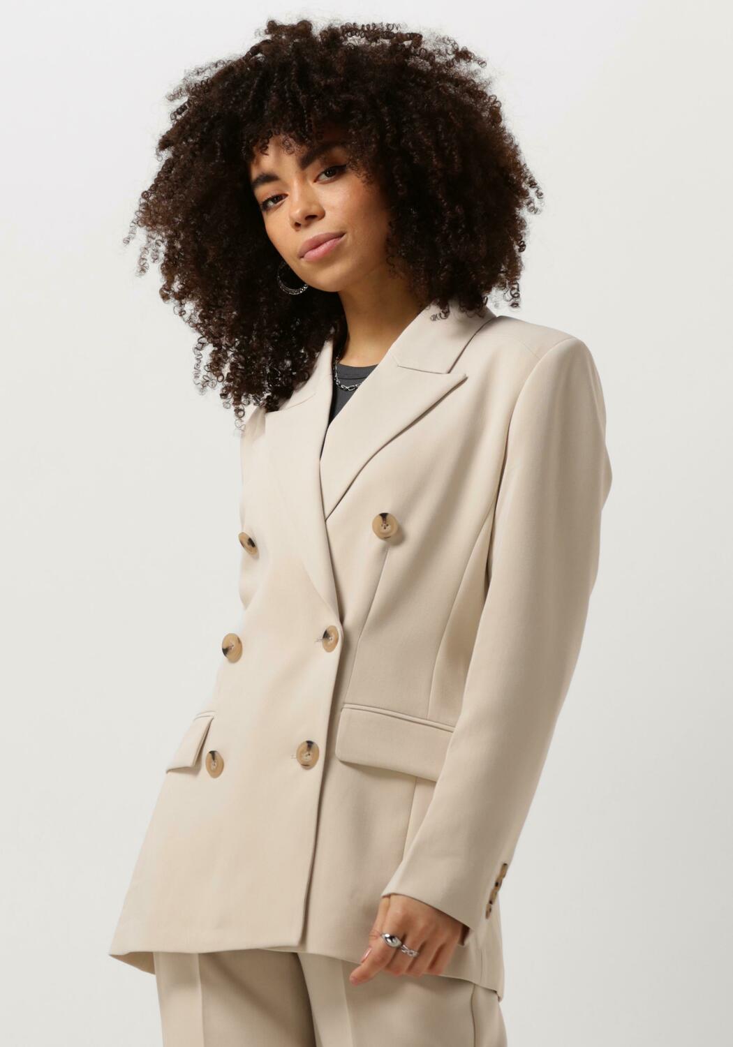 Beige SECOND FEMALE Blazer EVIE FITTED BLAZER | Assem