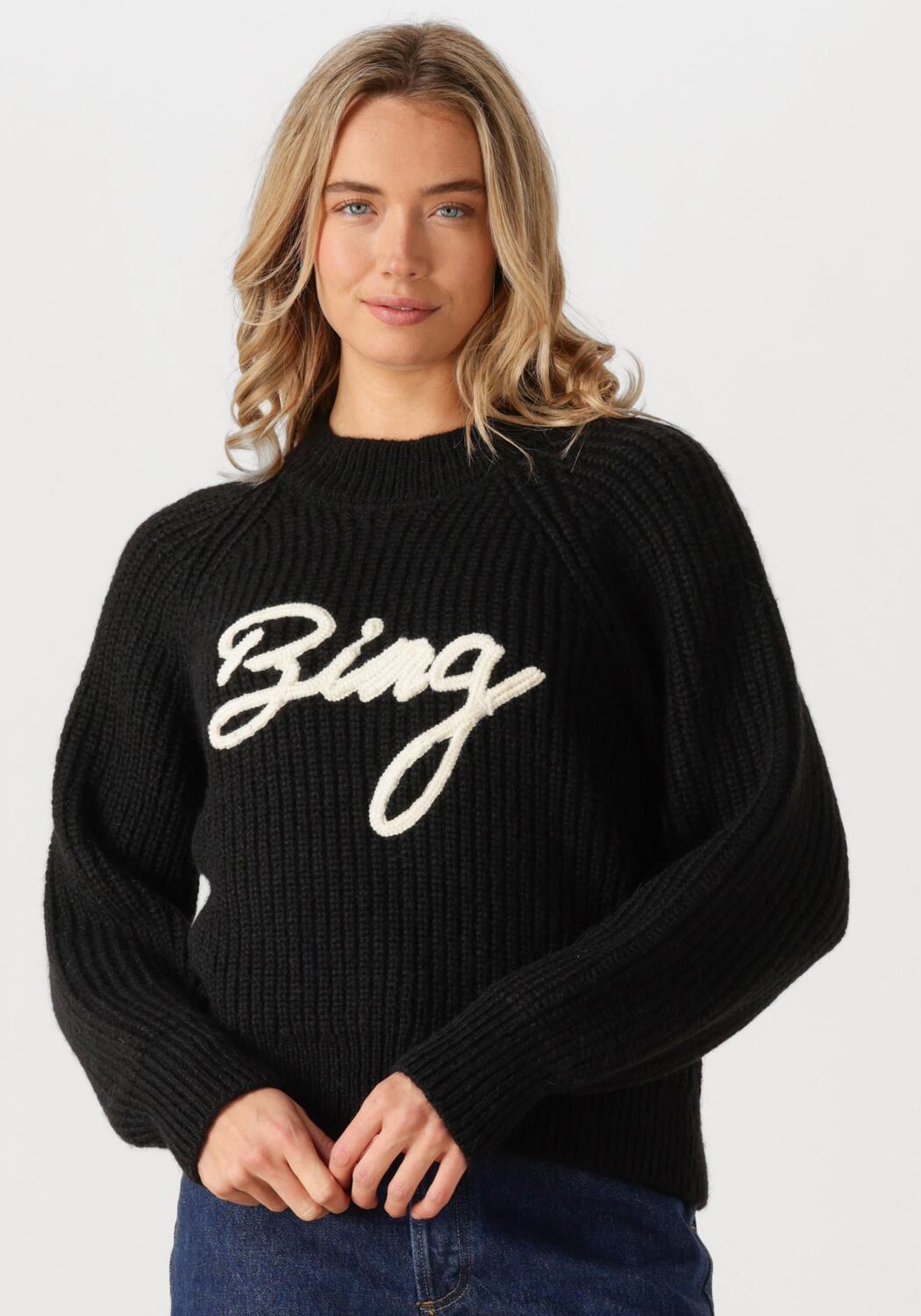 Zwarte ANINE BING Trui KENDRICK SWEATER BING | Assem