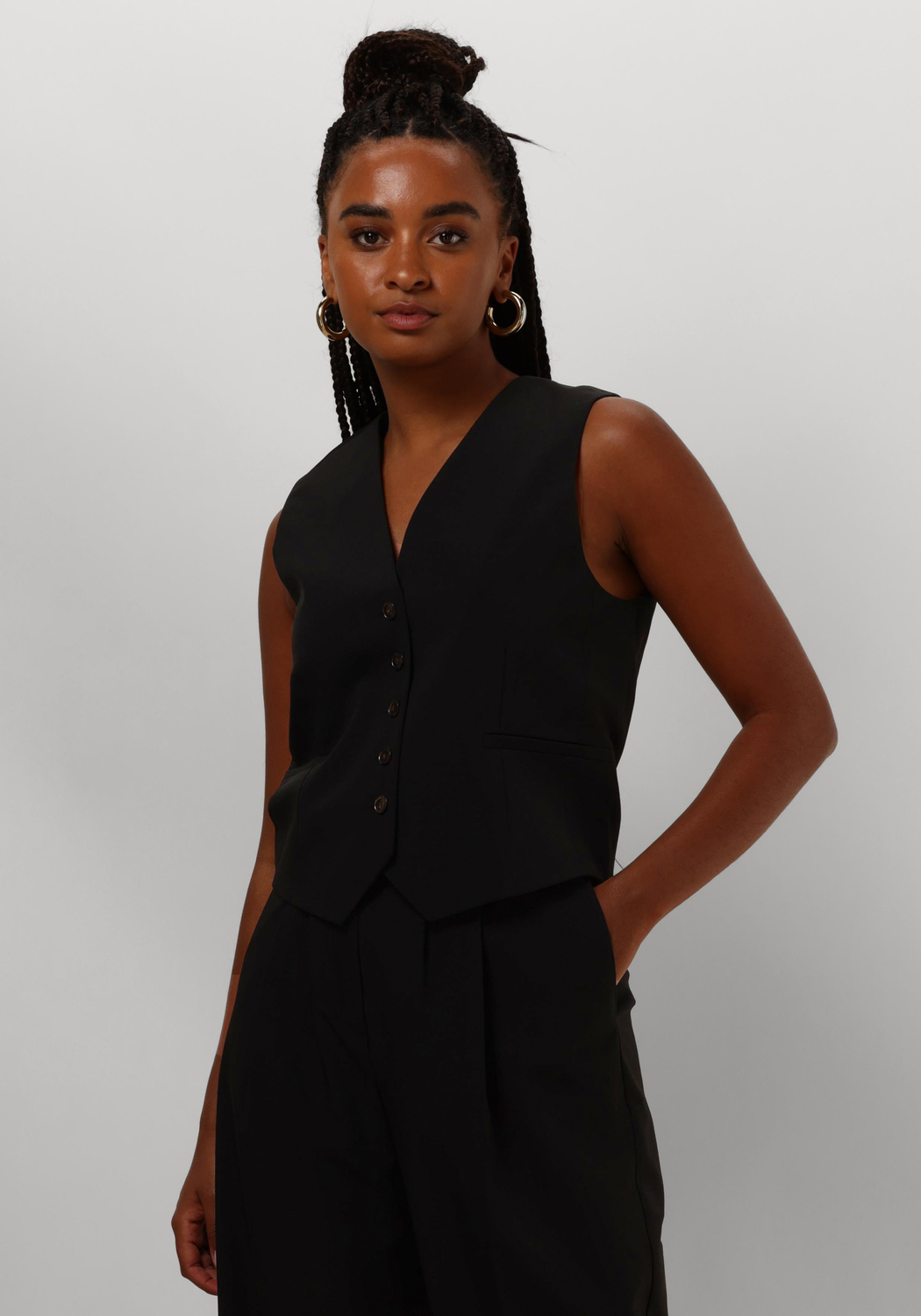 Zwarte HERSKIND Gilet MISTER VEST | Assem