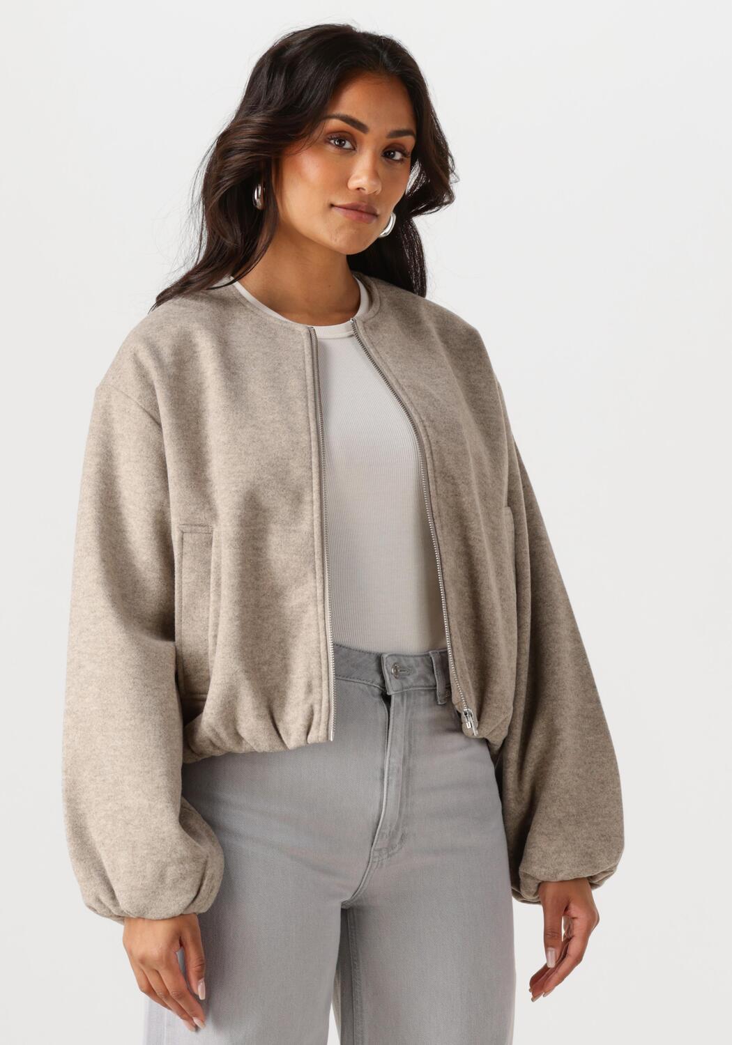 Beige SECOND FEMALE Jack DEX JACKET | Assem