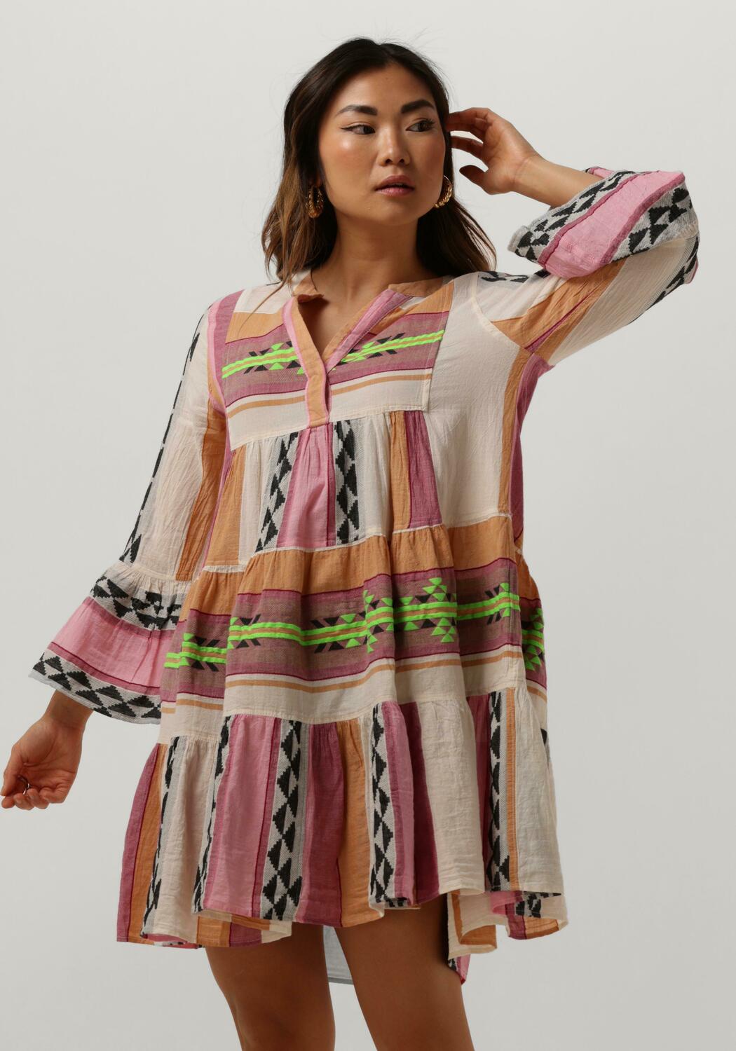 Roze DEVOTION Mini jurk ELLA | Assem