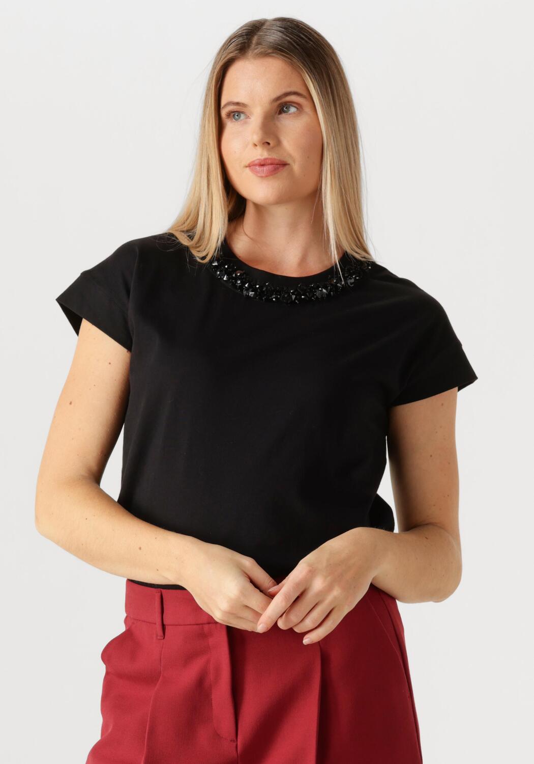 Zwarte LUISA CERANO T-shirt 338340/7921-00 | Assem