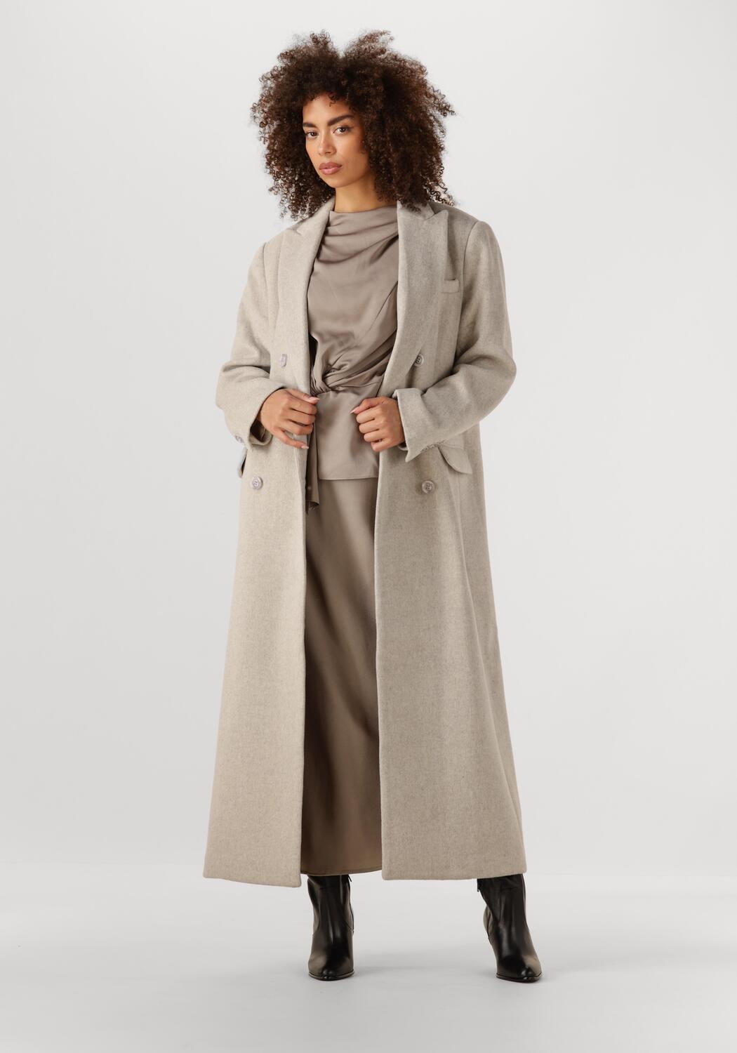 Beige BRUUNS BAZAAR Mantel BBABELLAS COAT | Assem