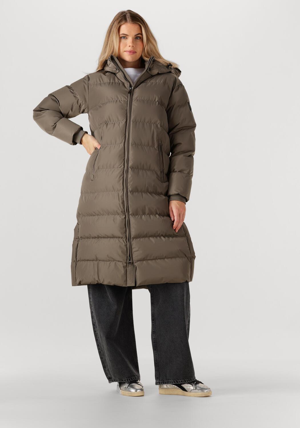 Taupe AIRFORCE Gewatteerde jas GRACE JACKET | Assem