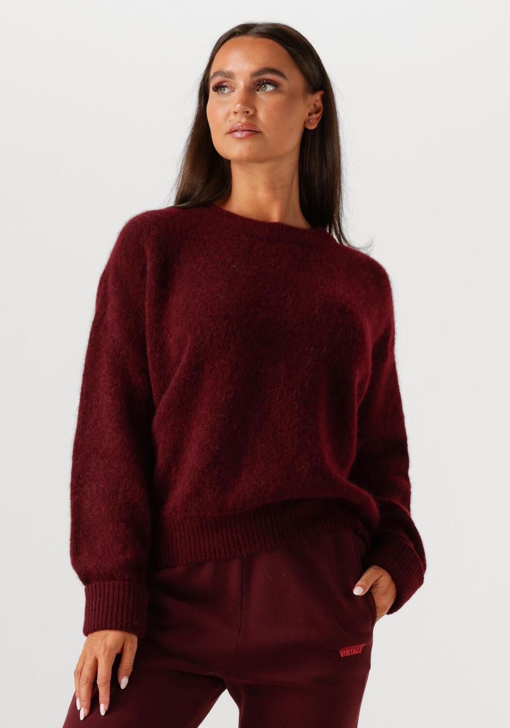 Bordeaux AMERICAN VINTAGE Sweater VITOW | Assem