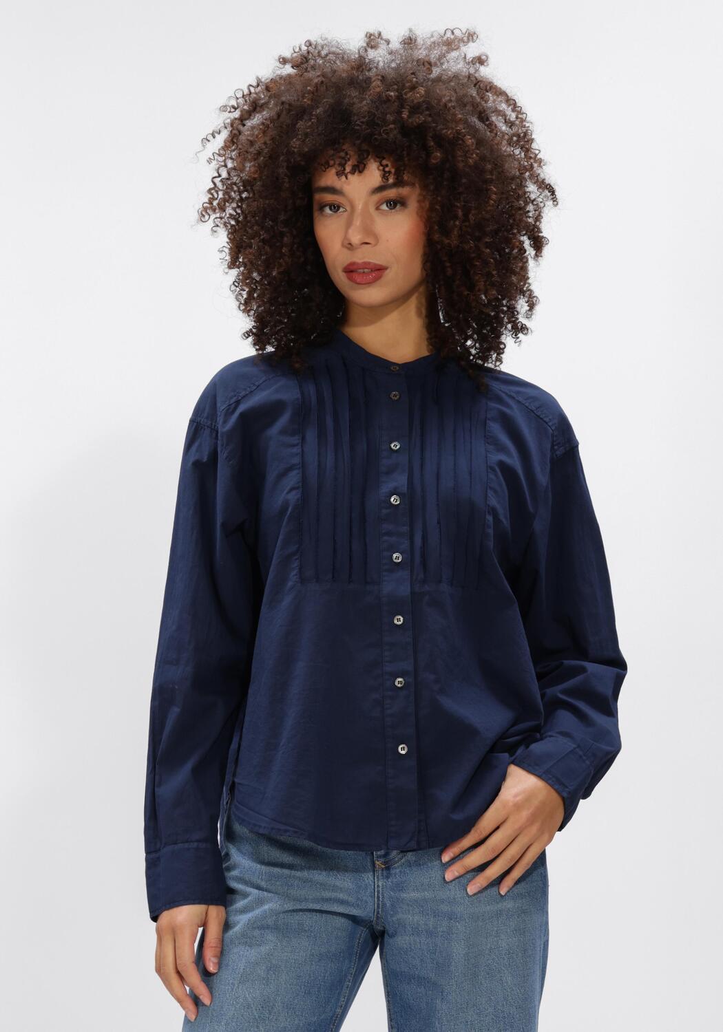 Donkerblauwe XIRENA Blouses MIRANDA SHIRT | Assem