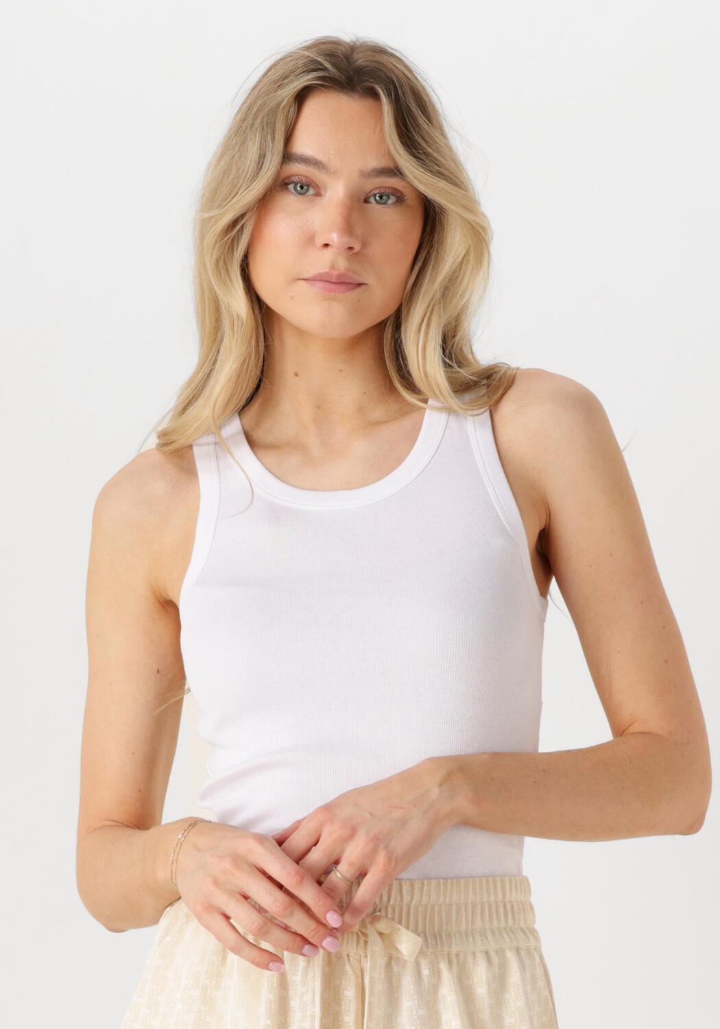 Witte KNIT-TED Top ELLA | Assem