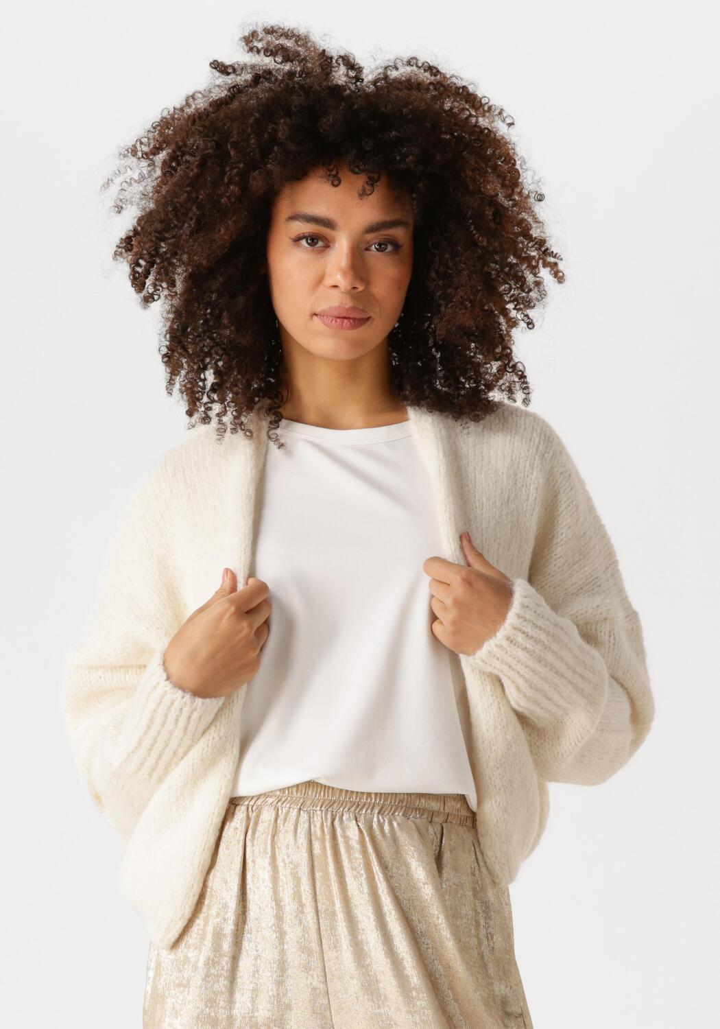 Witte KNIT-TED Vest BECKY | Assem