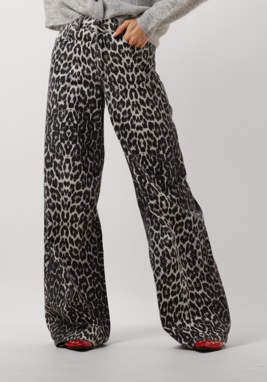 Bruine CO'COUTURE Straight leg jeans LEO DENIM PANEL PANT | Assem
